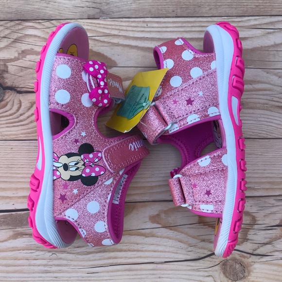 Disney | Shoes | Disney Minnie Mouse Pink Sandals | Poshmark